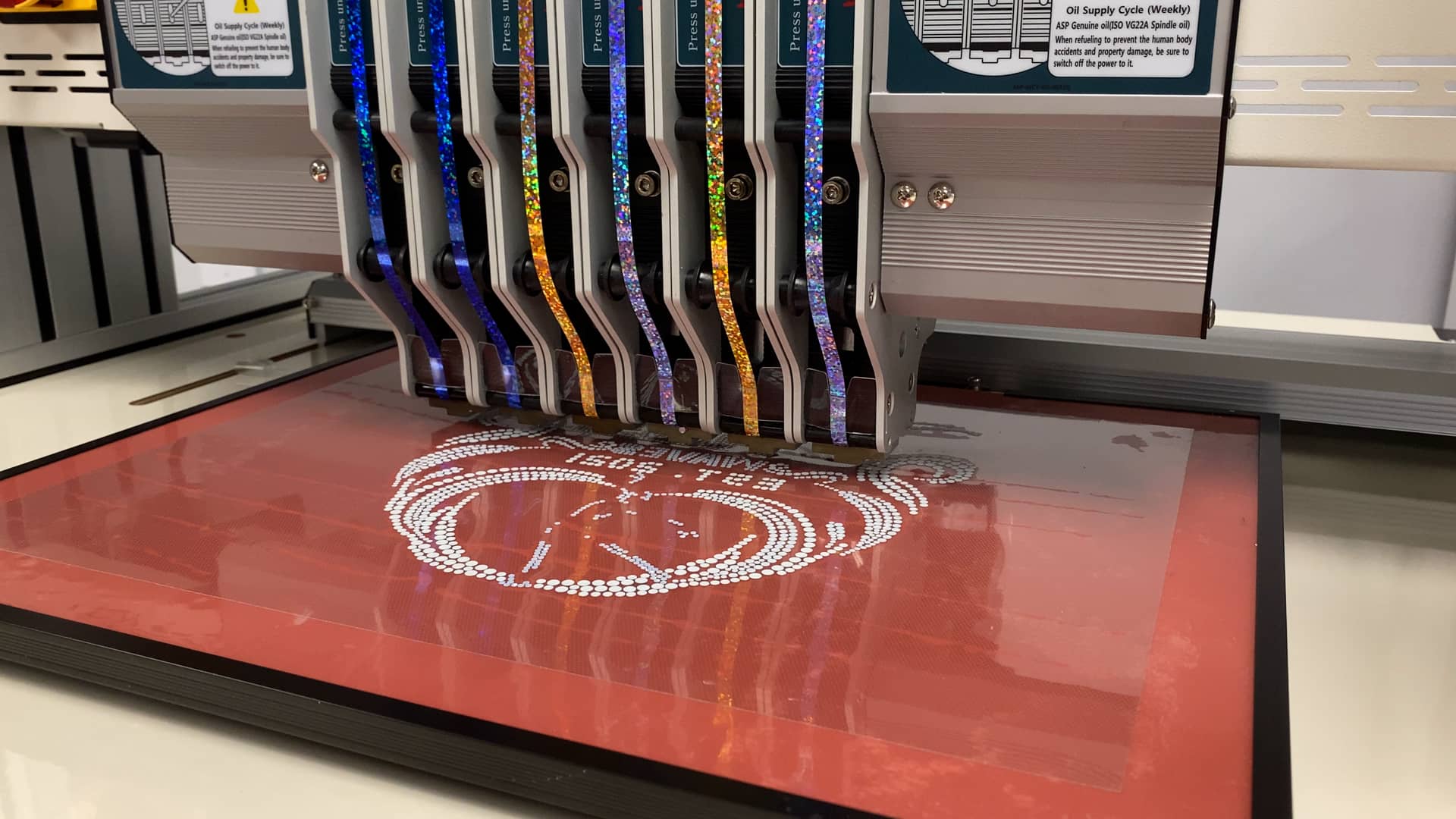 ProSpangle machine on Vimeo