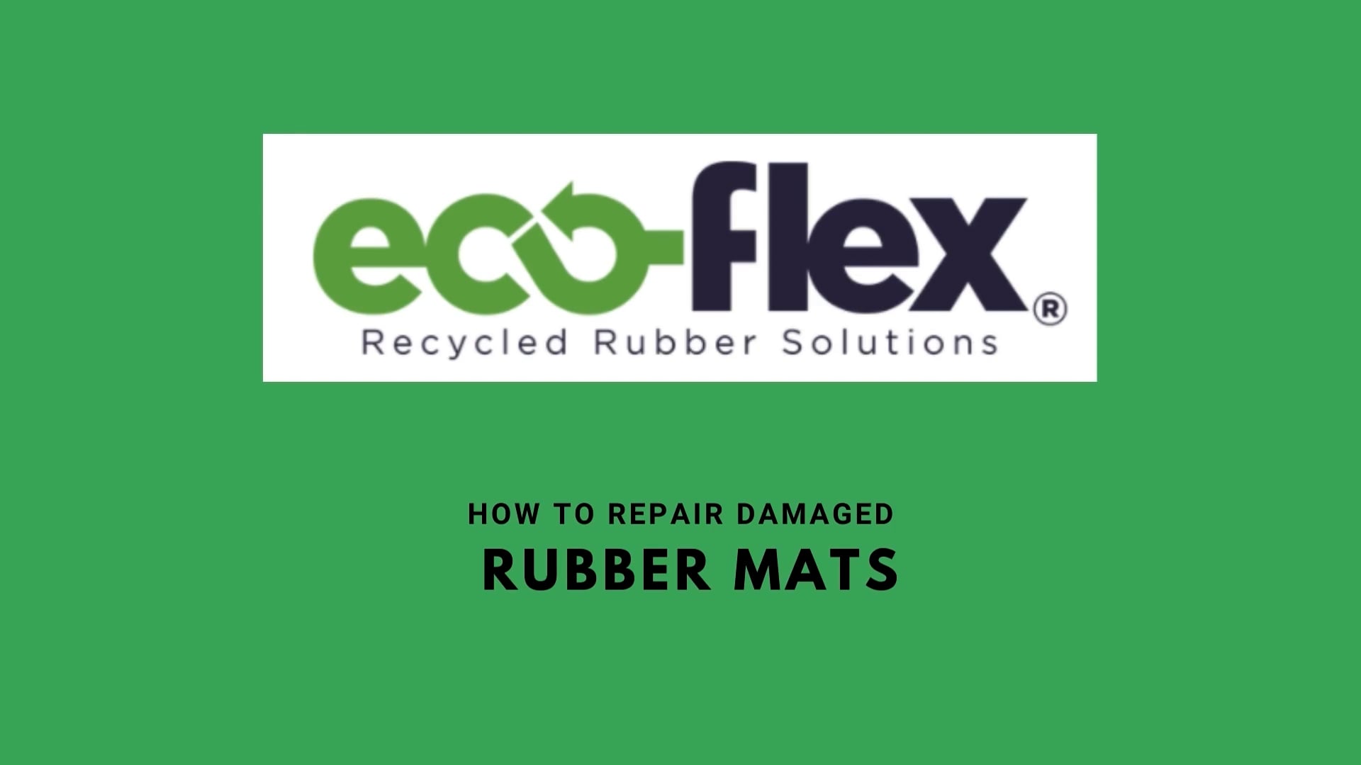How to Repair Damaged Mats.mp4 on Vimeo