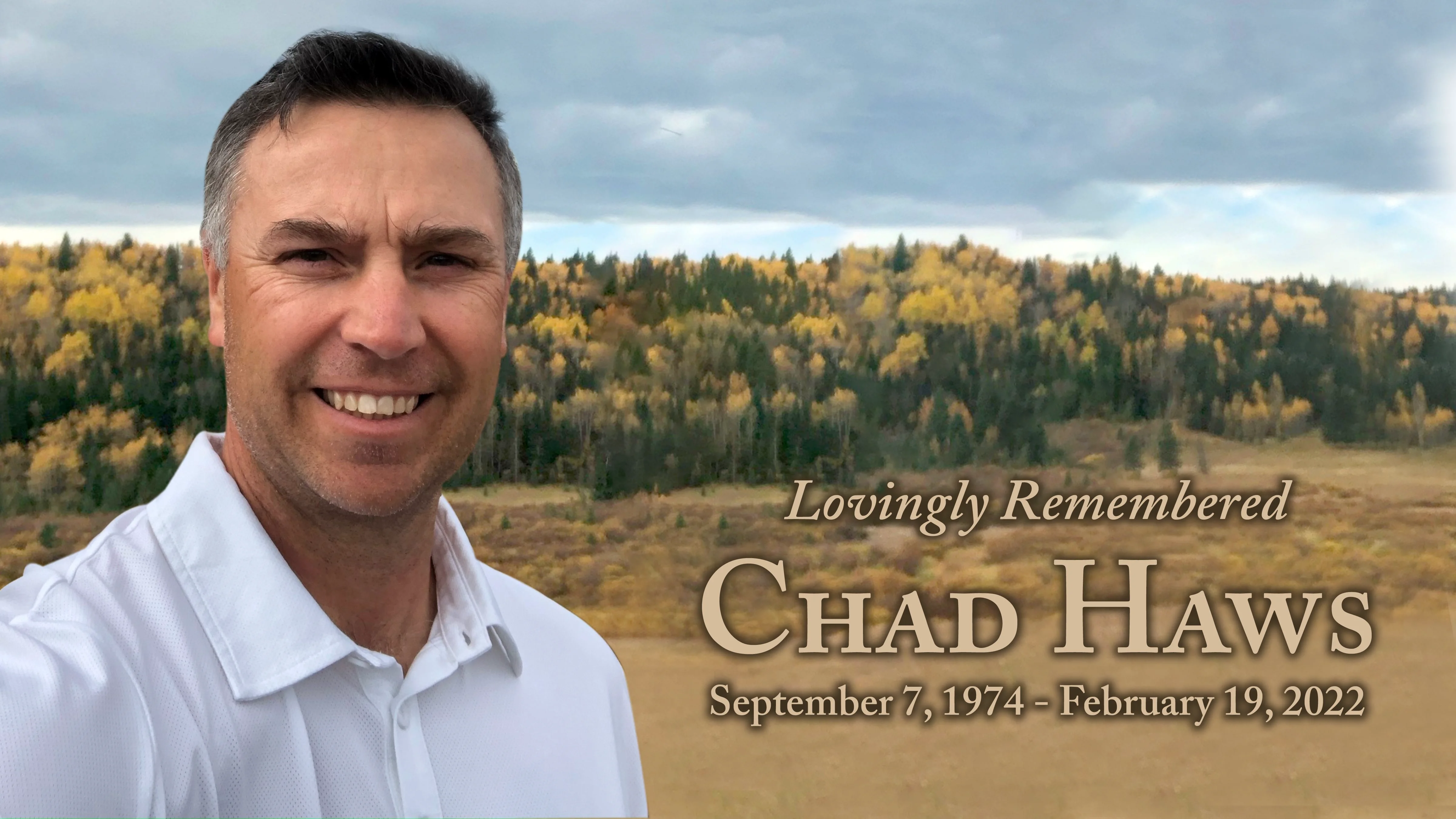 Funeral service for the late Mr. Joseph Chad Haws