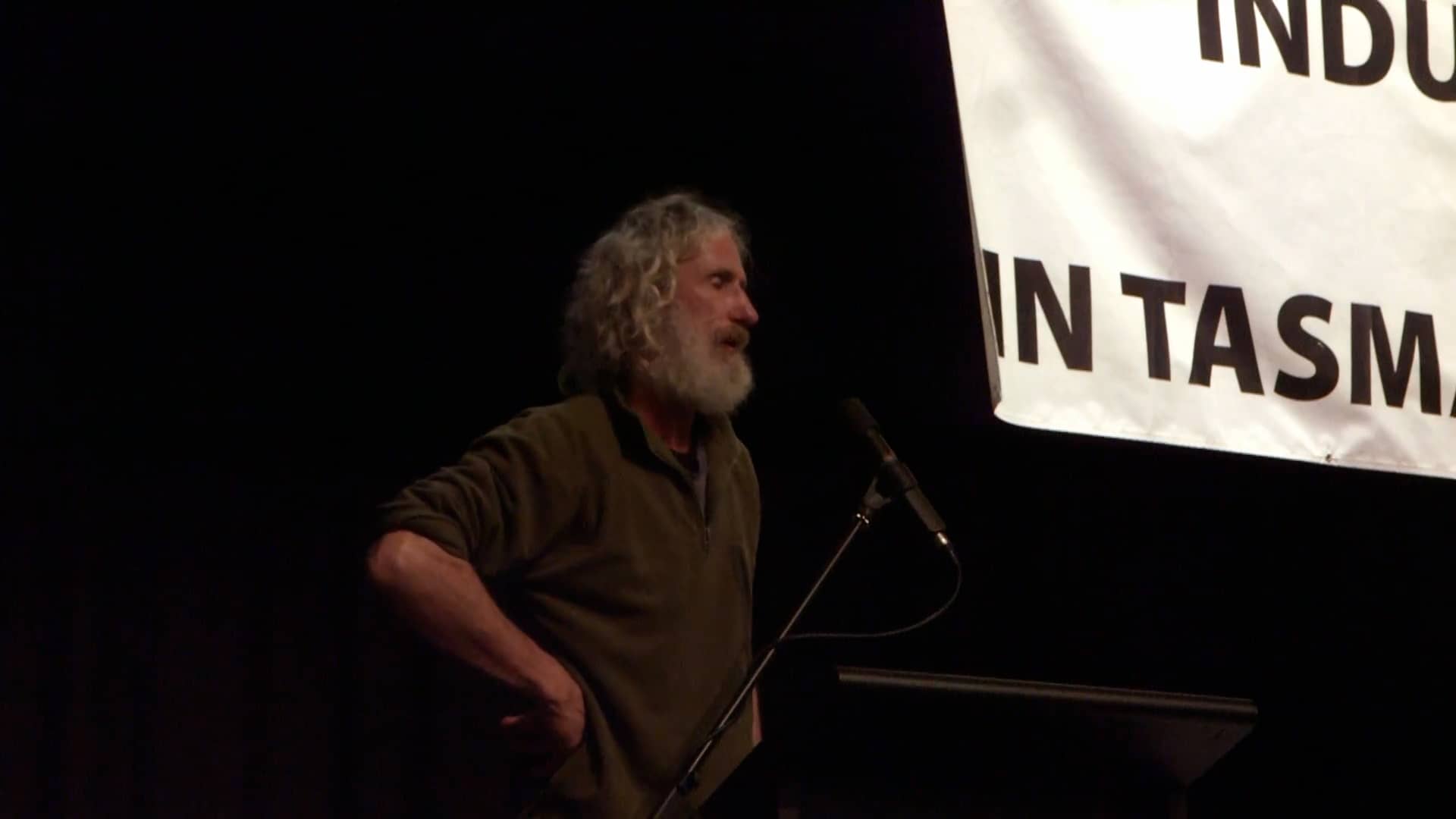 Craig Garland speaks at Burnie meeting on Vimeo