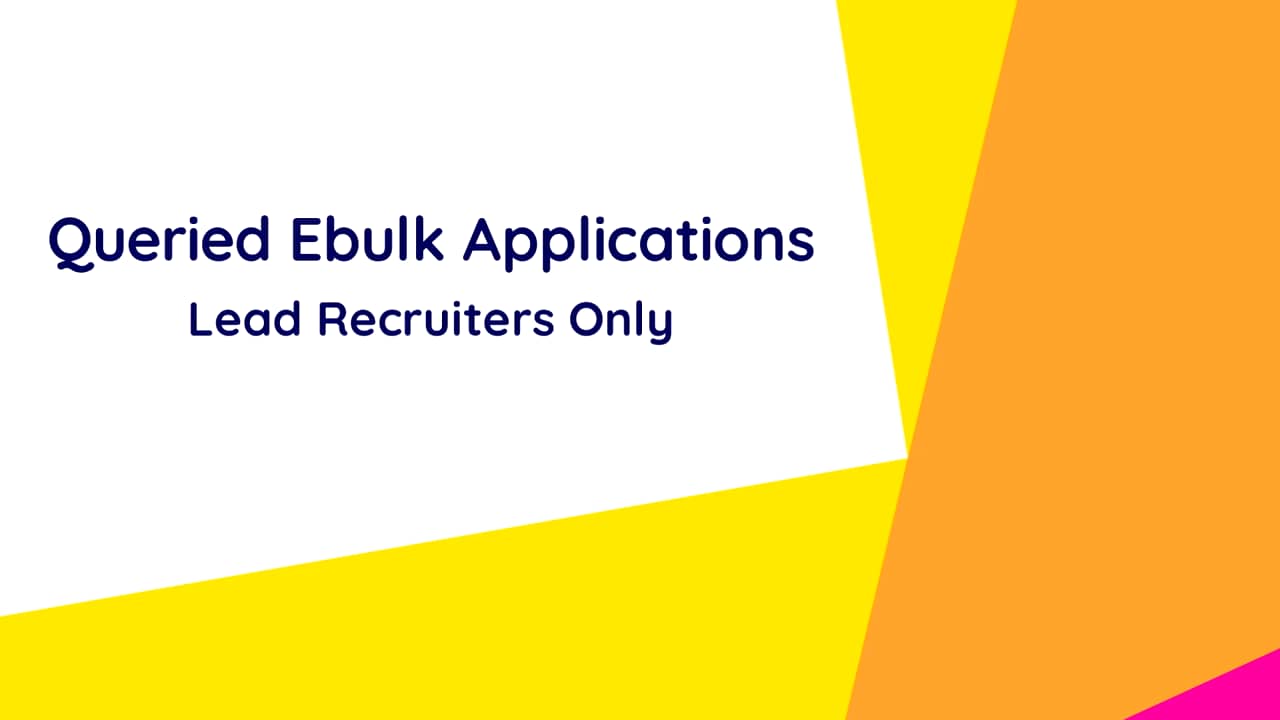 Queried eBulk Applications on Vimeo
