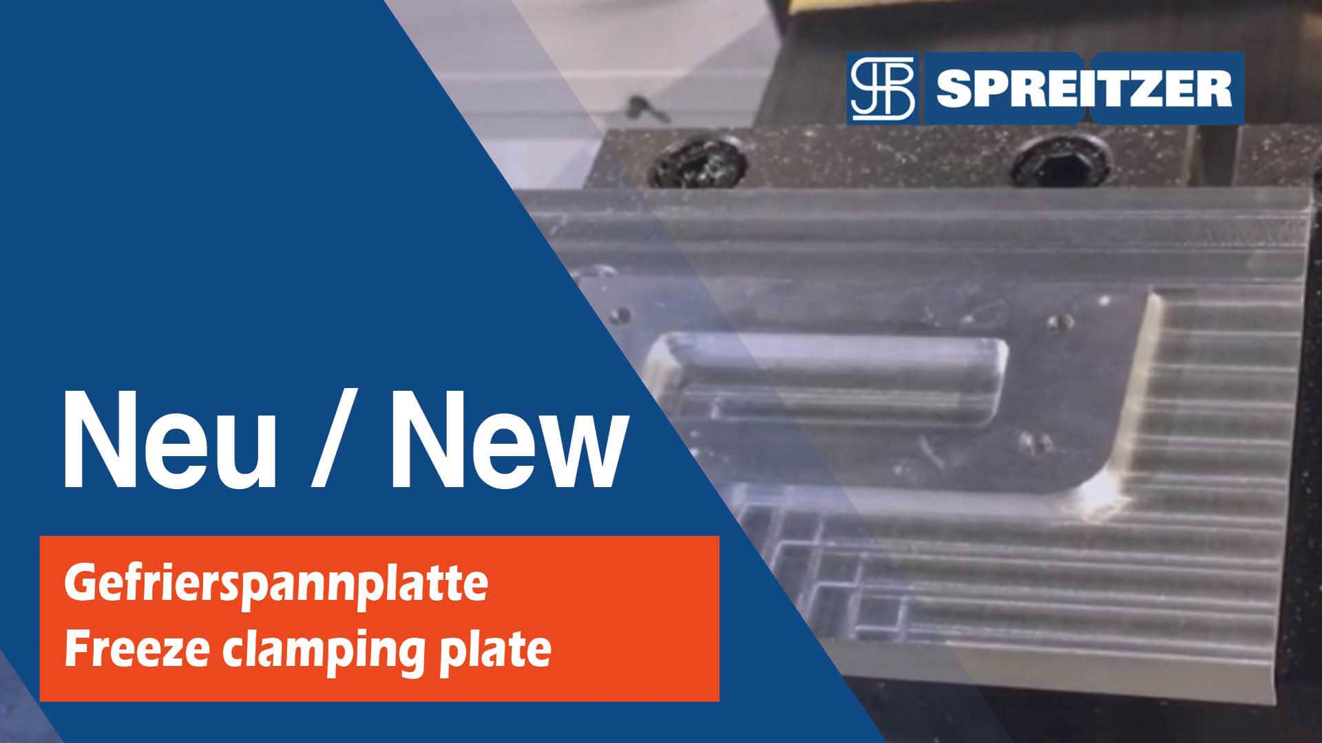 SPREITZER Gefrierspannplatte | Freeze clamping plate on Vimeo