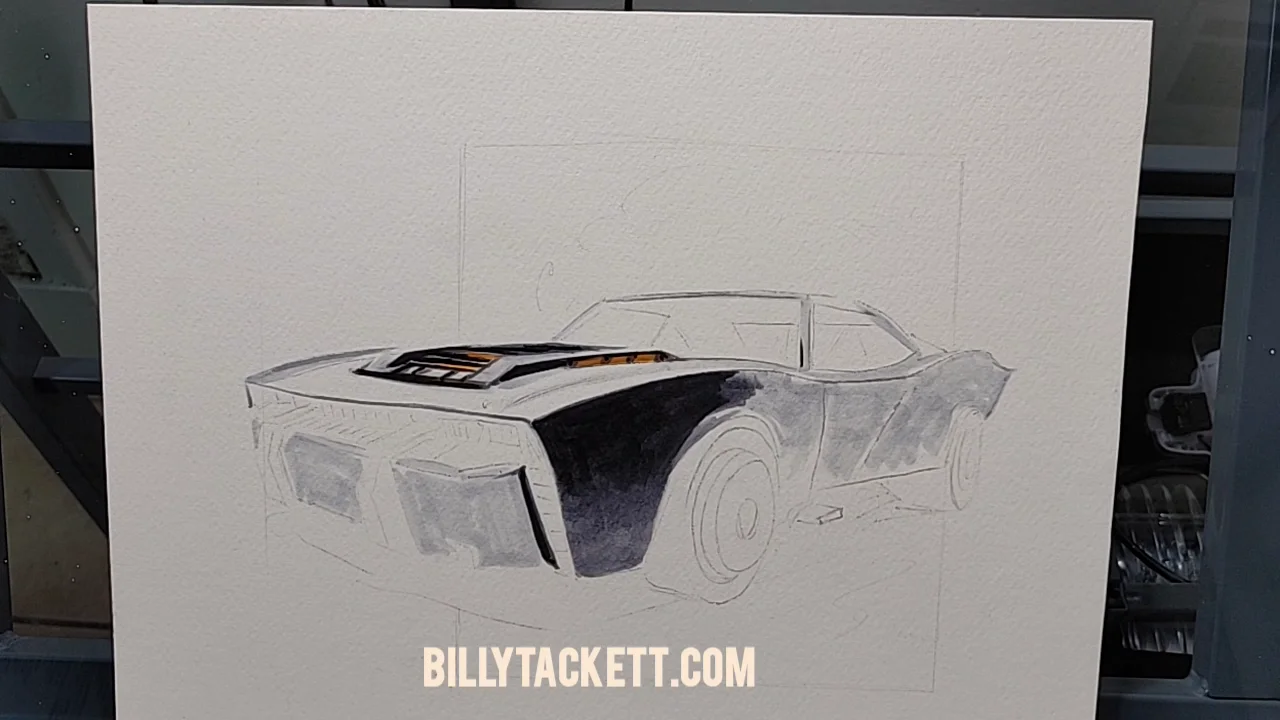 THE BATMOBILE 2022 drawing demo on Vimeo