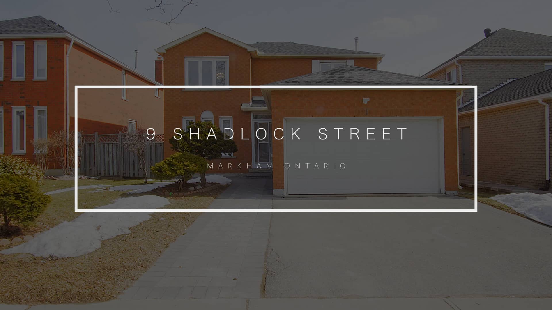 9 Shadlock St, Markham on Vimeo
