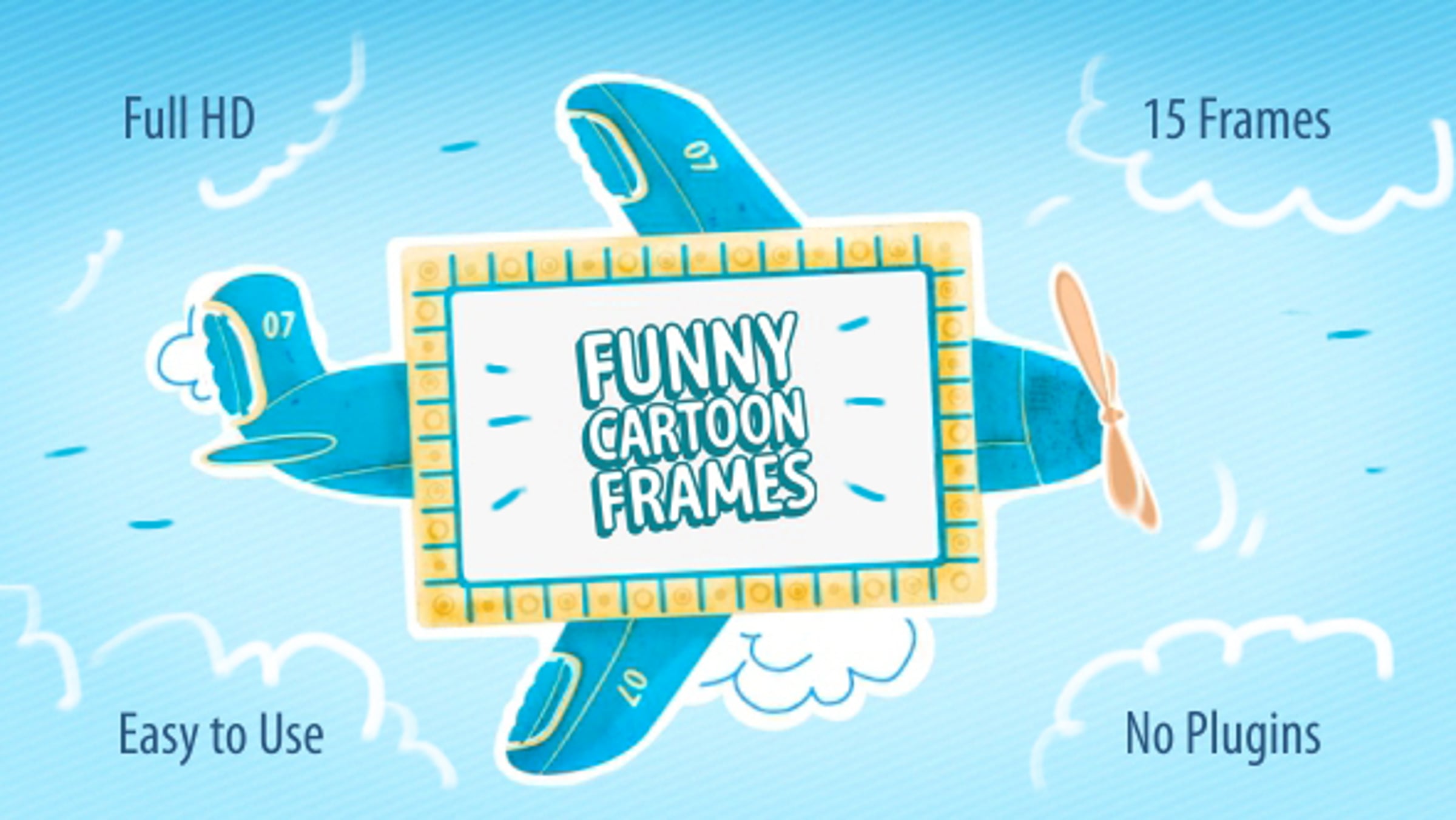 Funny Cartoon Frames Motion Design