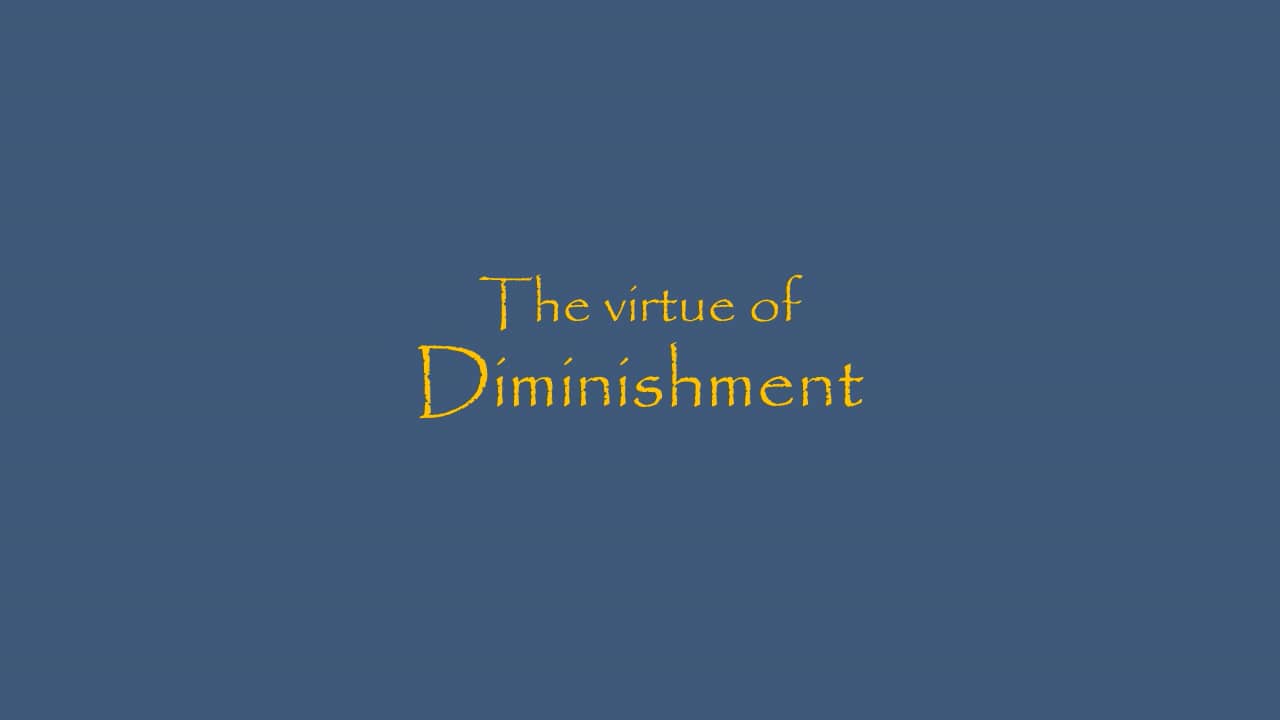 Virtues - Diminishment 2 on Vimeo