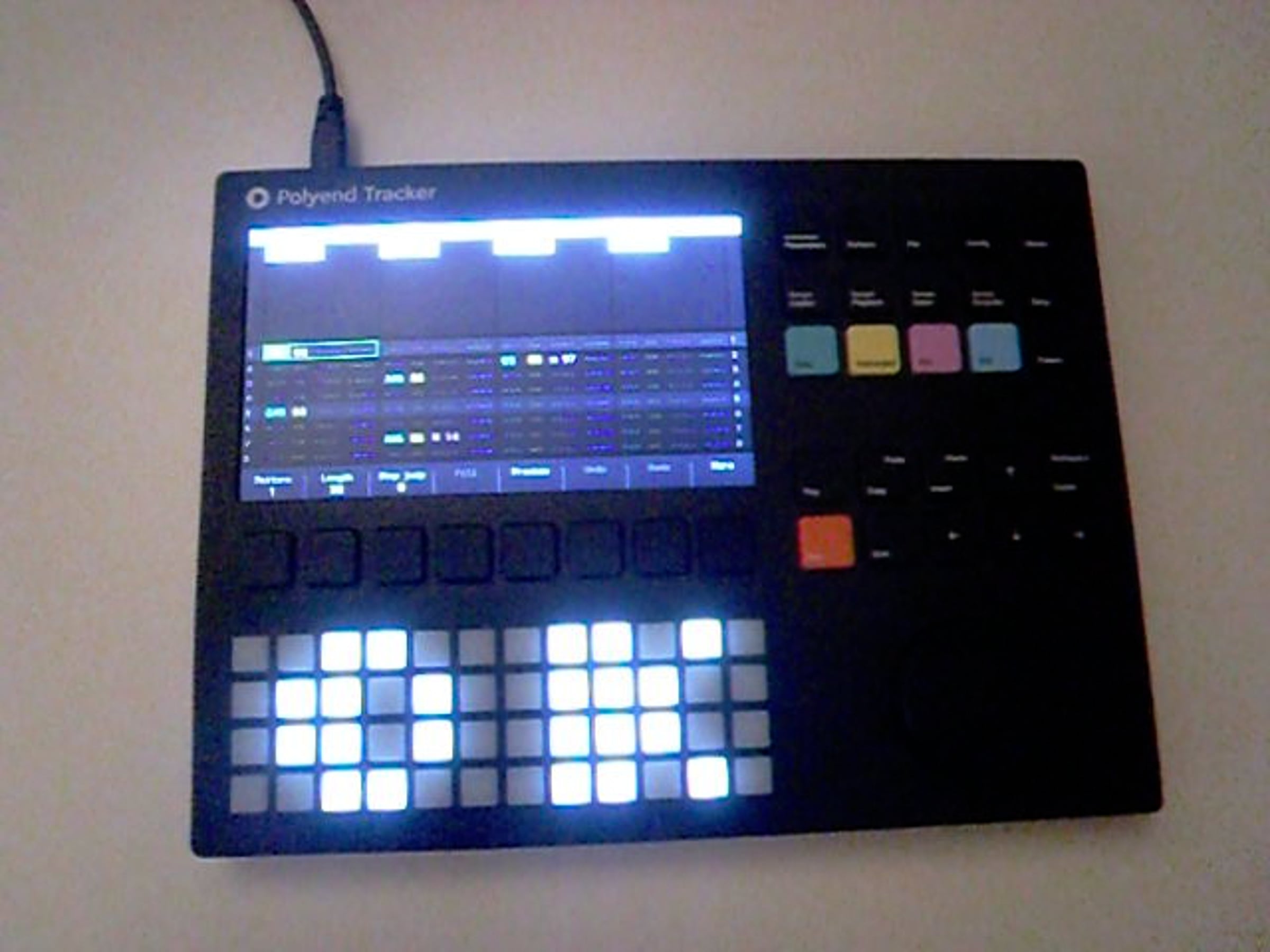 RETracker on Polyend Tracker Firmware 1.5