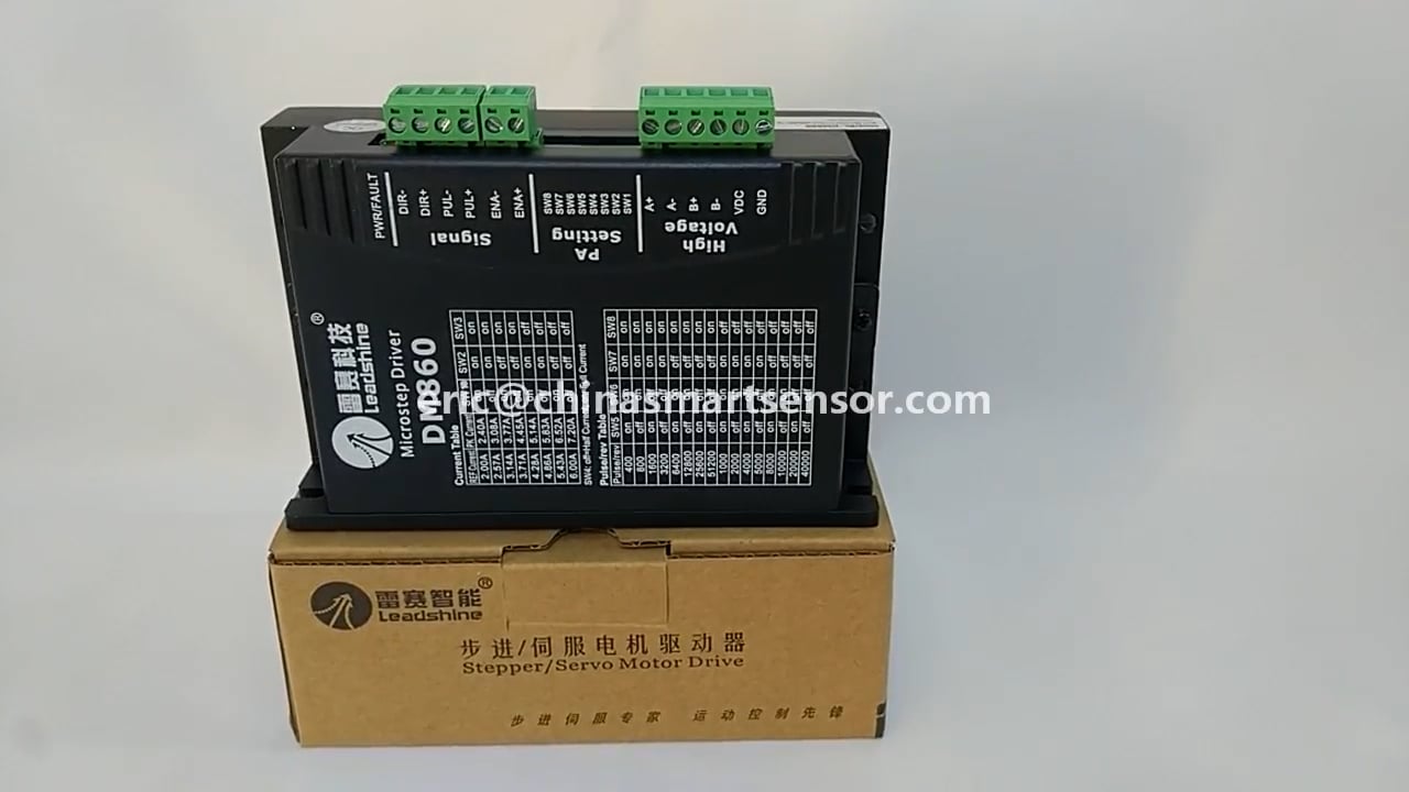 YT Video Leadshine Servo Drive DM860 on Vimeo