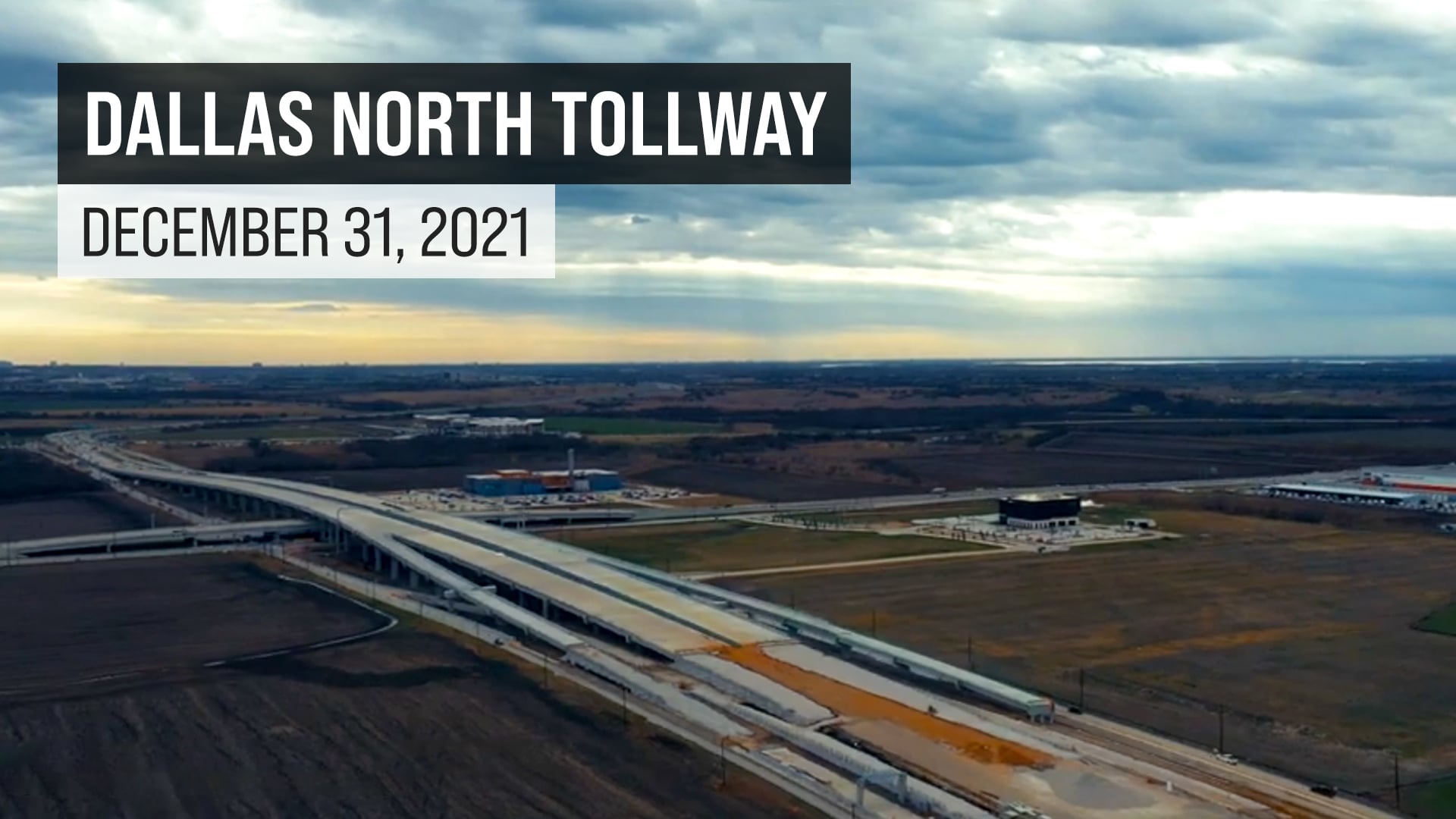 Dallas North Tollway Aerial View - Dec 31, 2021 on Vimeo