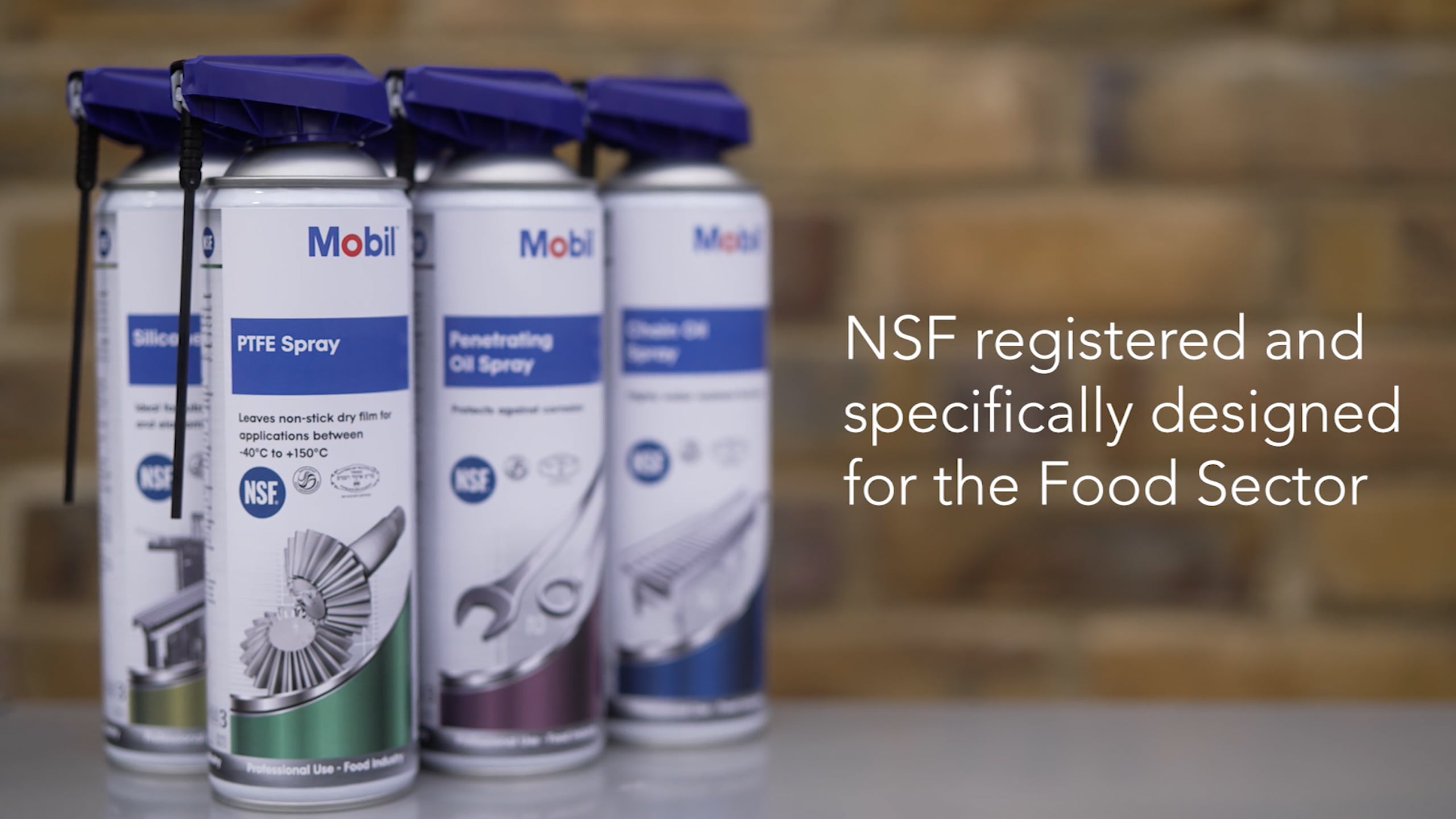 Introducing Mobil Sprays, NSF registered and specifically designed for ...