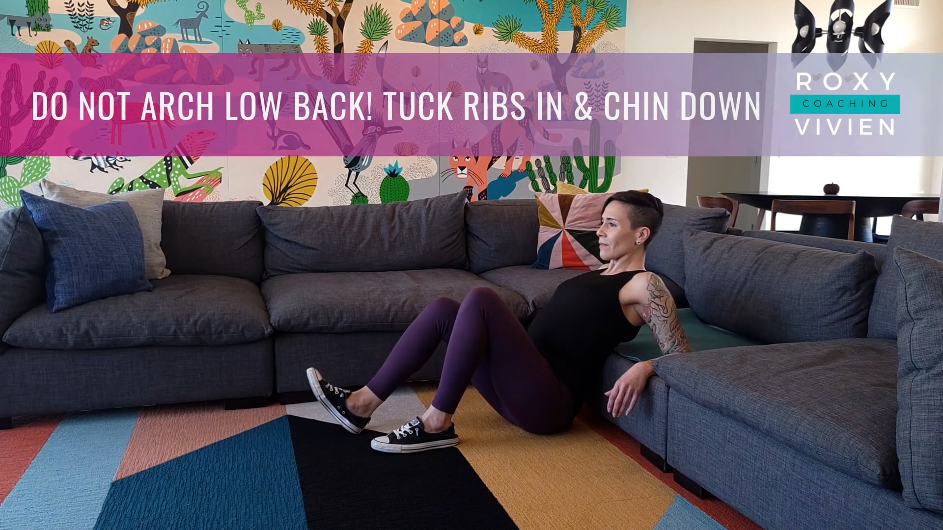 Staggered Stance Hip Thrust On Couch on Vimeo