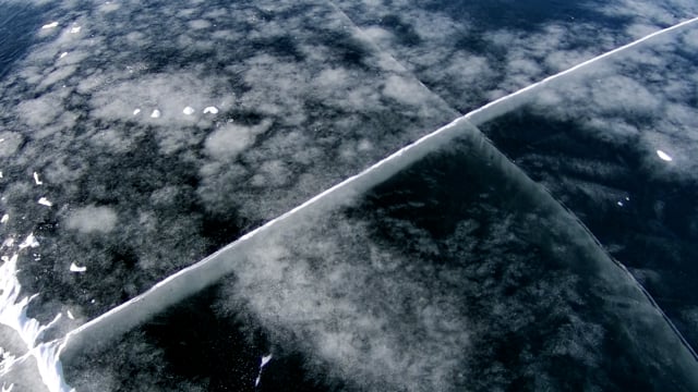 Ice Crust Frozen Body Of Water - Free video on Pixabay