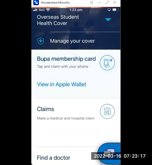 OSHC_Bupa_MobileApp_Claim on Vimeo