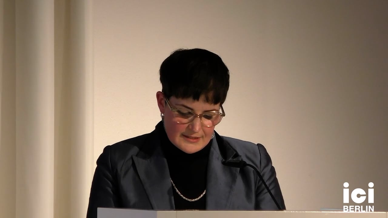 Hannah Proctor - ICI Berlin