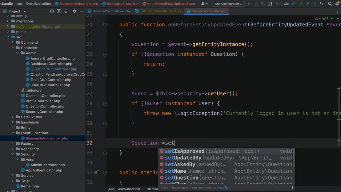 Extending with Events > EasyAdmin! For an Awesomely Powerful Admin Area ...