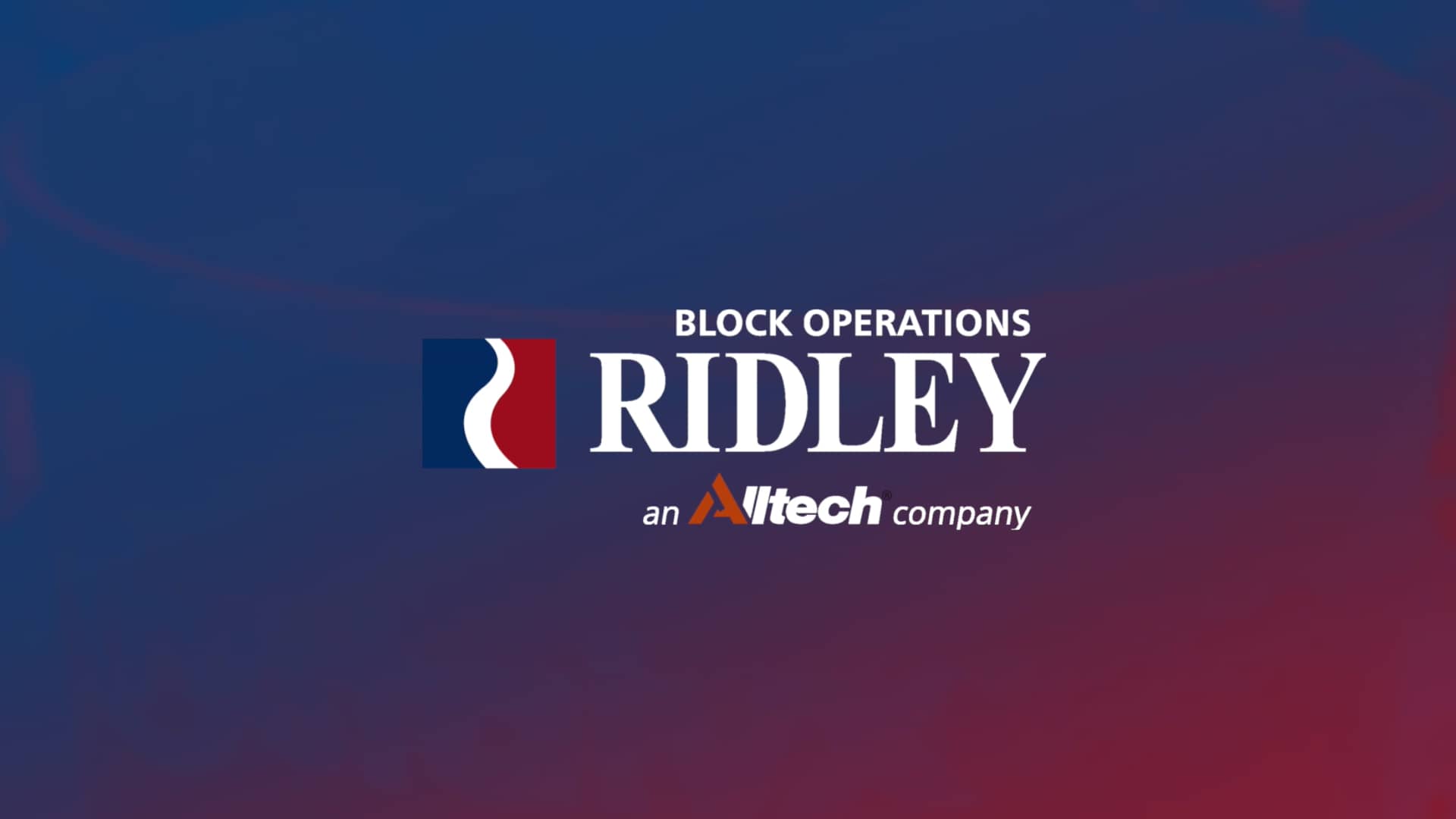 Ridley Block Operations on Vimeo