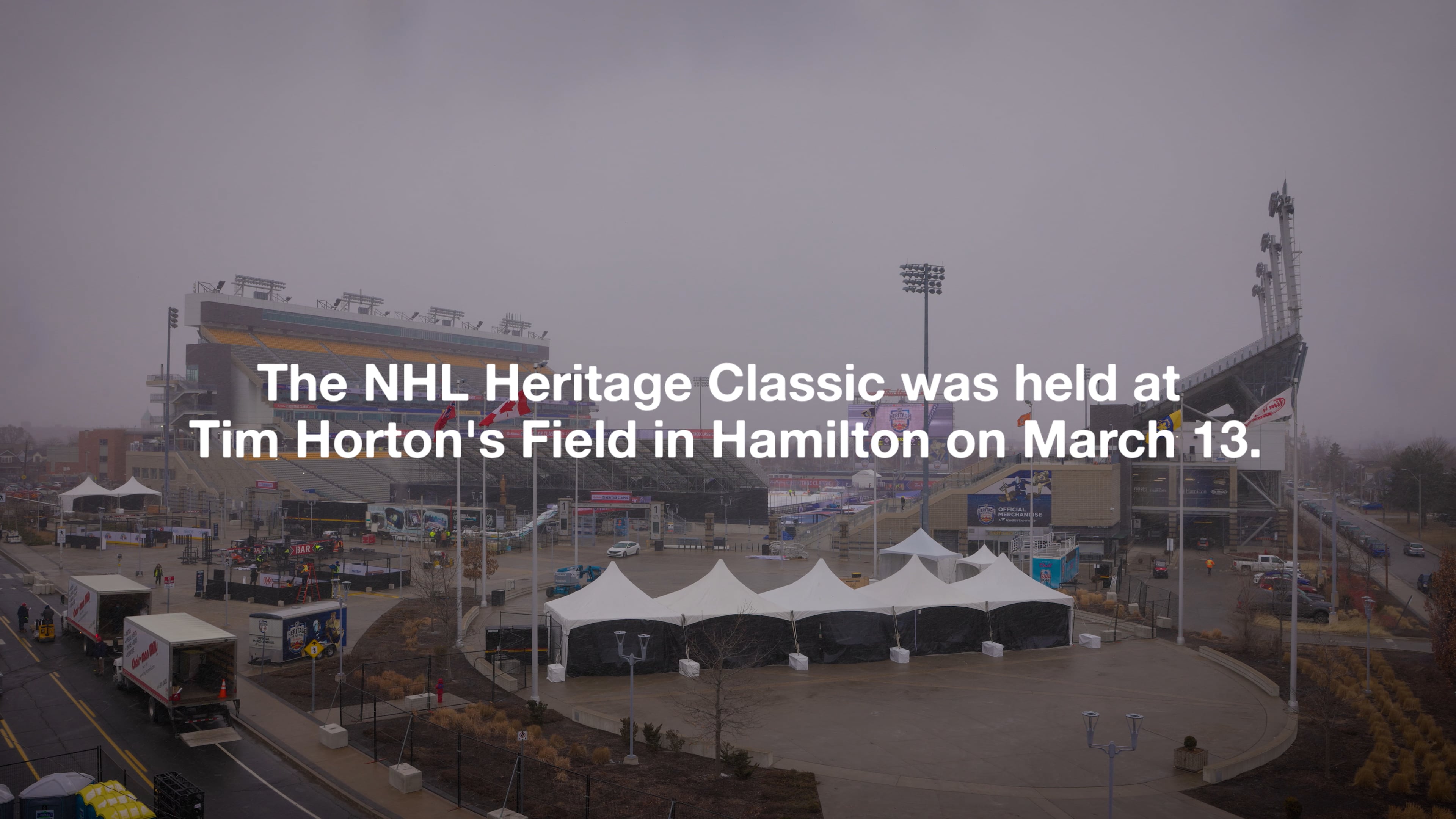 Mohawk takes to the skies at NHL Heritage Classic on Vimeo