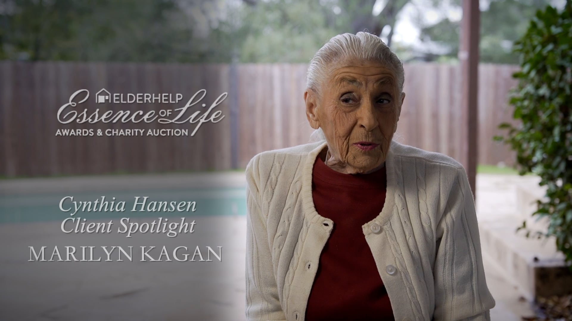 Marilyn Kagan ElderHelp Essence of Life 2022 on Vimeo