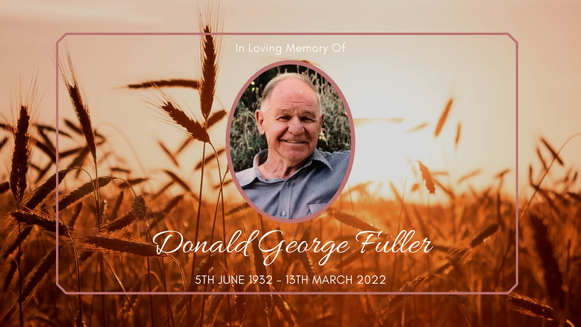 Donald Fuller on Vimeo