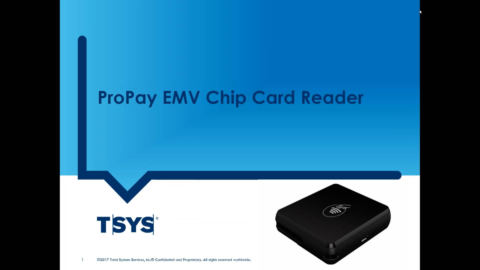 2017-12-13 1100 ProPay EMV Chip Card Reader on Vimeo