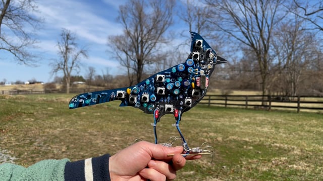 Artist Makes Synthesizers that Look and Sound Like Birds