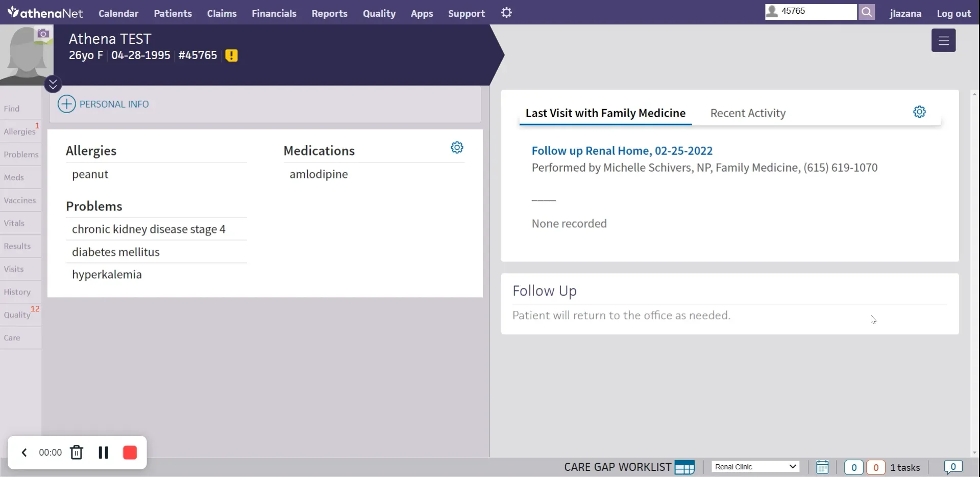 How to Create a Patient Case for Medical Records in Athena