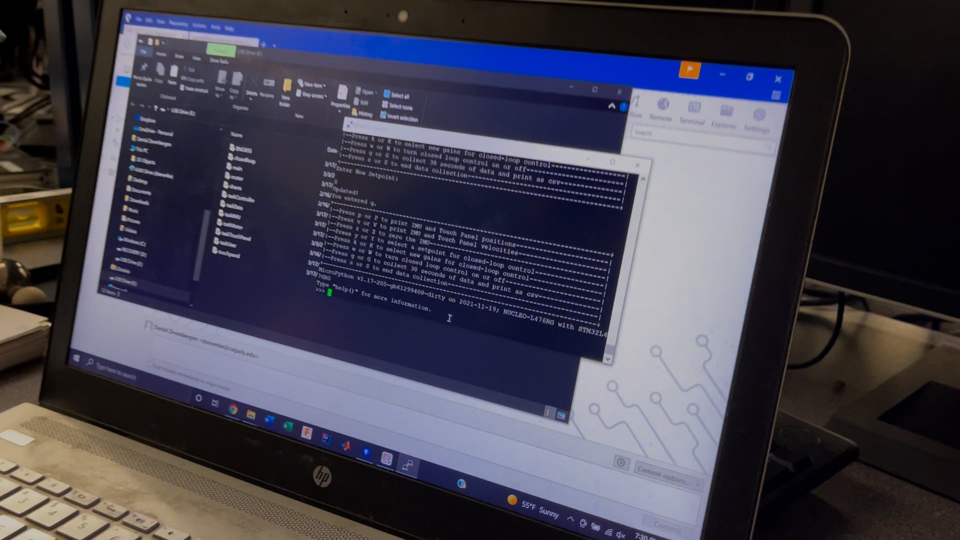 User Interface and System Performance Demonstration. for Term Project ...