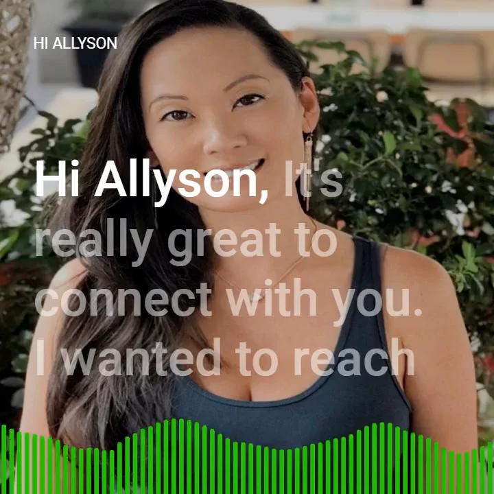 Hi Allyson on Vimeo