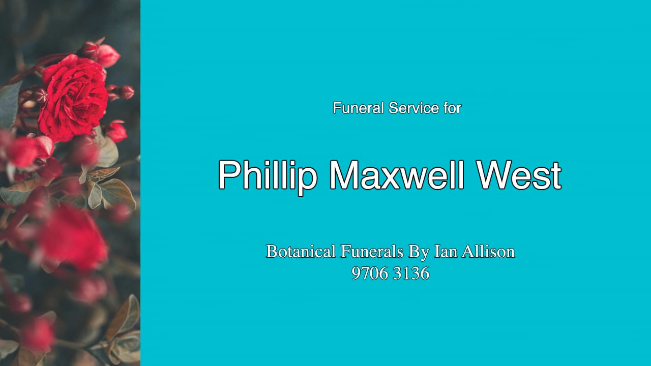 Phillip Maxwell West on Vimeo
