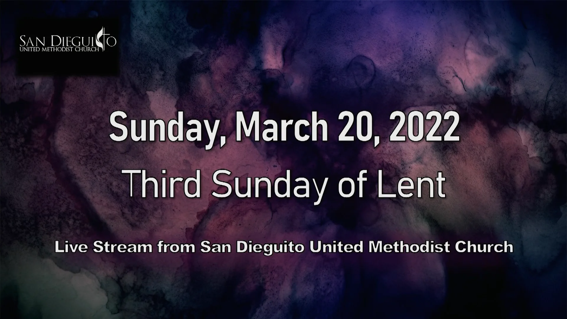 SDUMC Sunday Morning Service March 20, 2022 on Vimeo