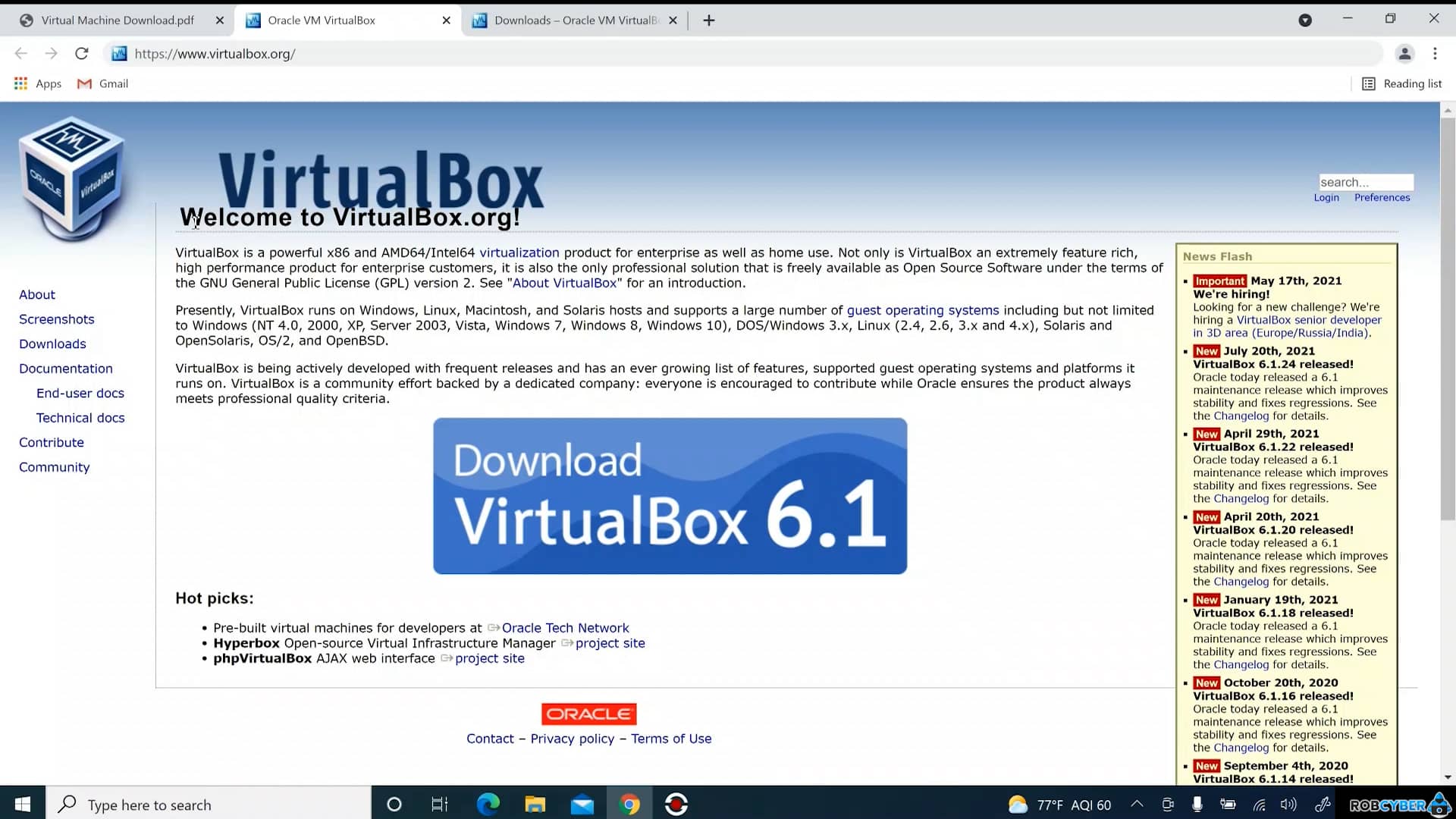 3 VIRTUAL BOX DOWNLOAD on Vimeo