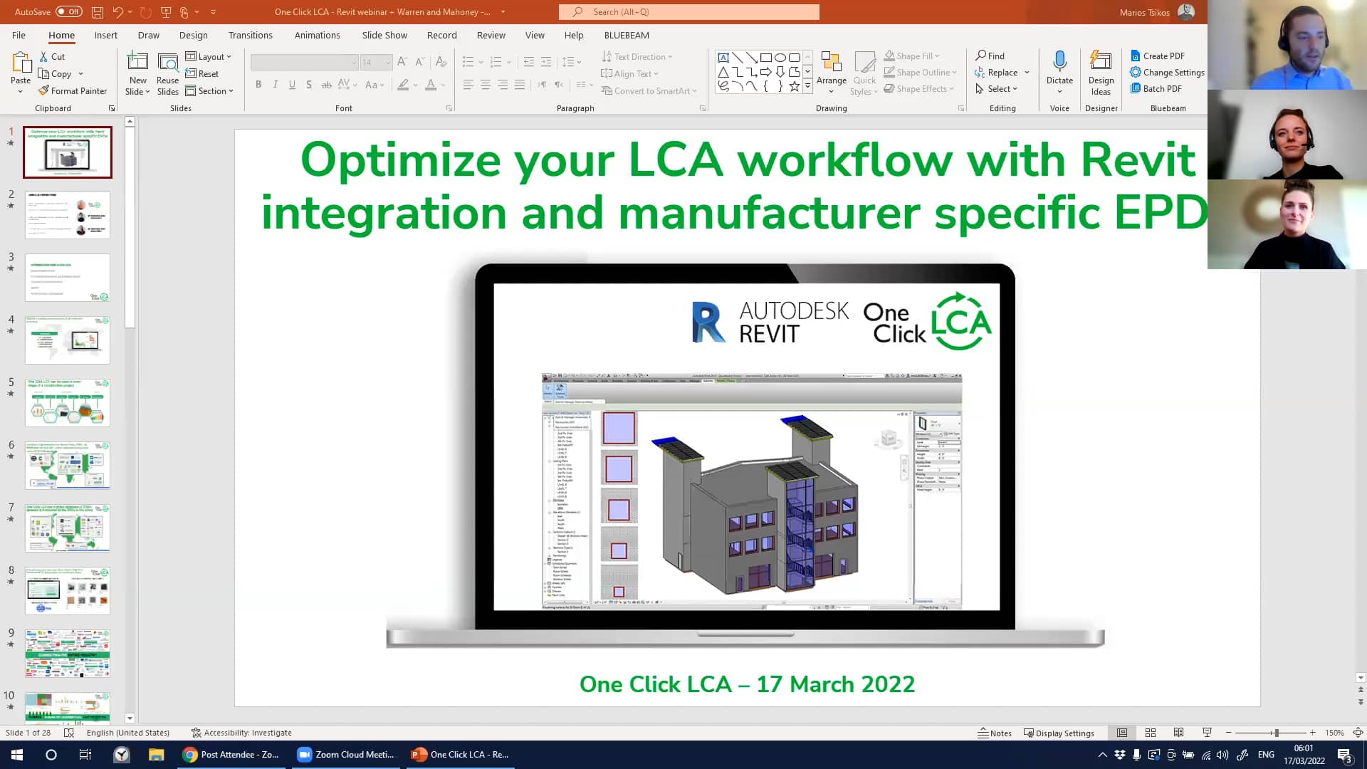20220317 Optimize your LCA workflow with Revit integration and ...