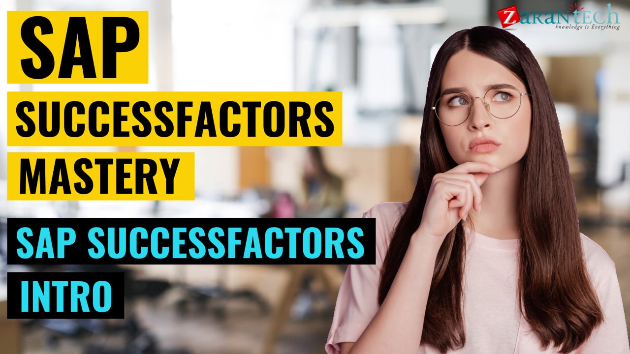 SAP SuccessFactors Intro - SAP SuccessFactors (Mastery) Training on Vimeo