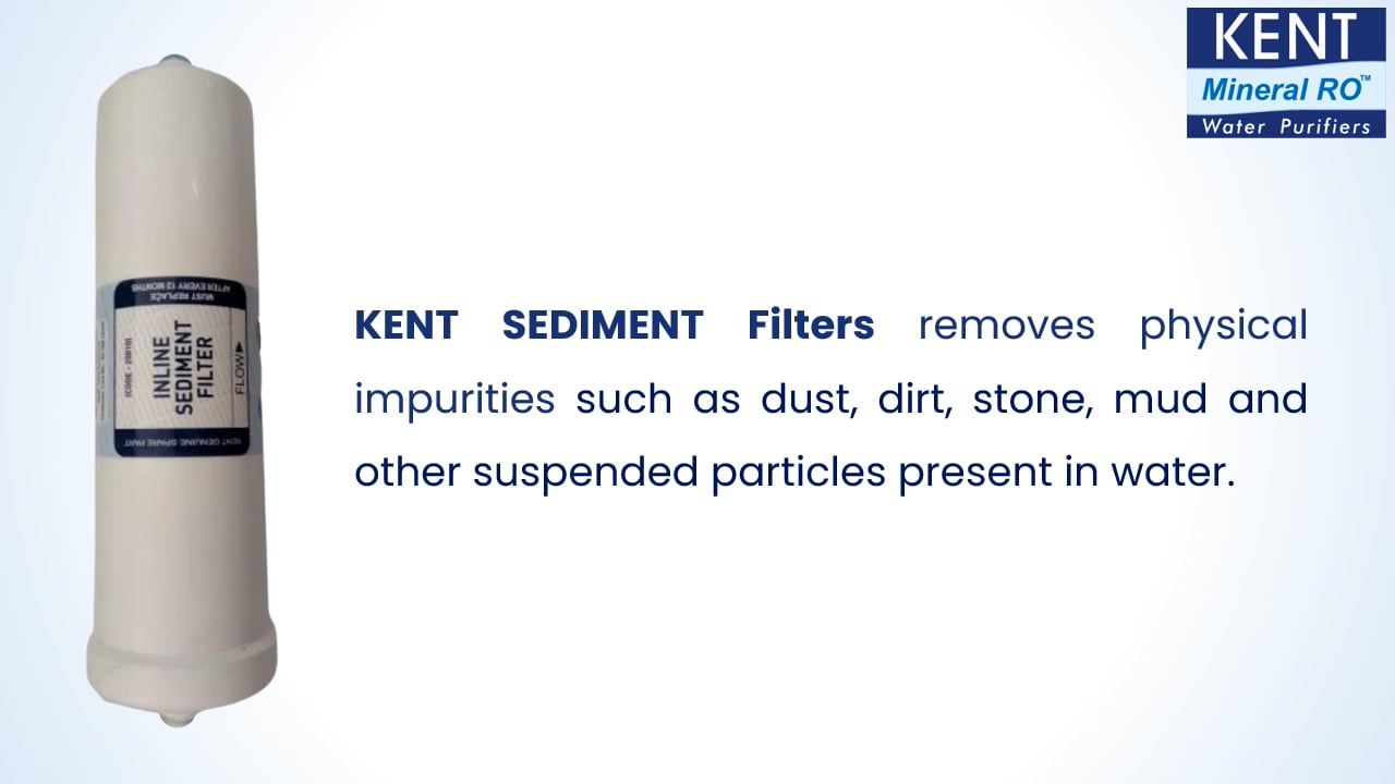 KENT Sediment Filter on Vimeo