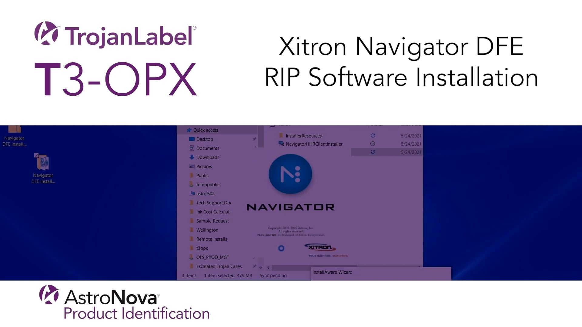 T3-OPX Tech Support - Xitron Navigator DFE RIP Software Installation ...