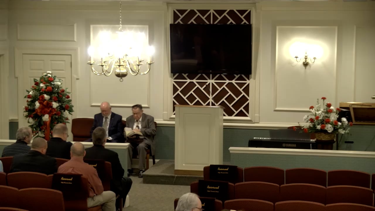 Funeral Service for Pastor Robert Garren on Vimeo