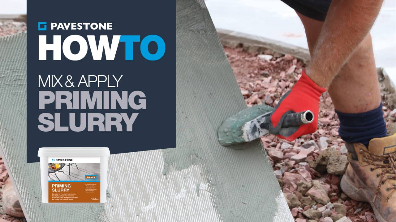 How to Apply Priming Slurry - Installing Paving on Vimeo