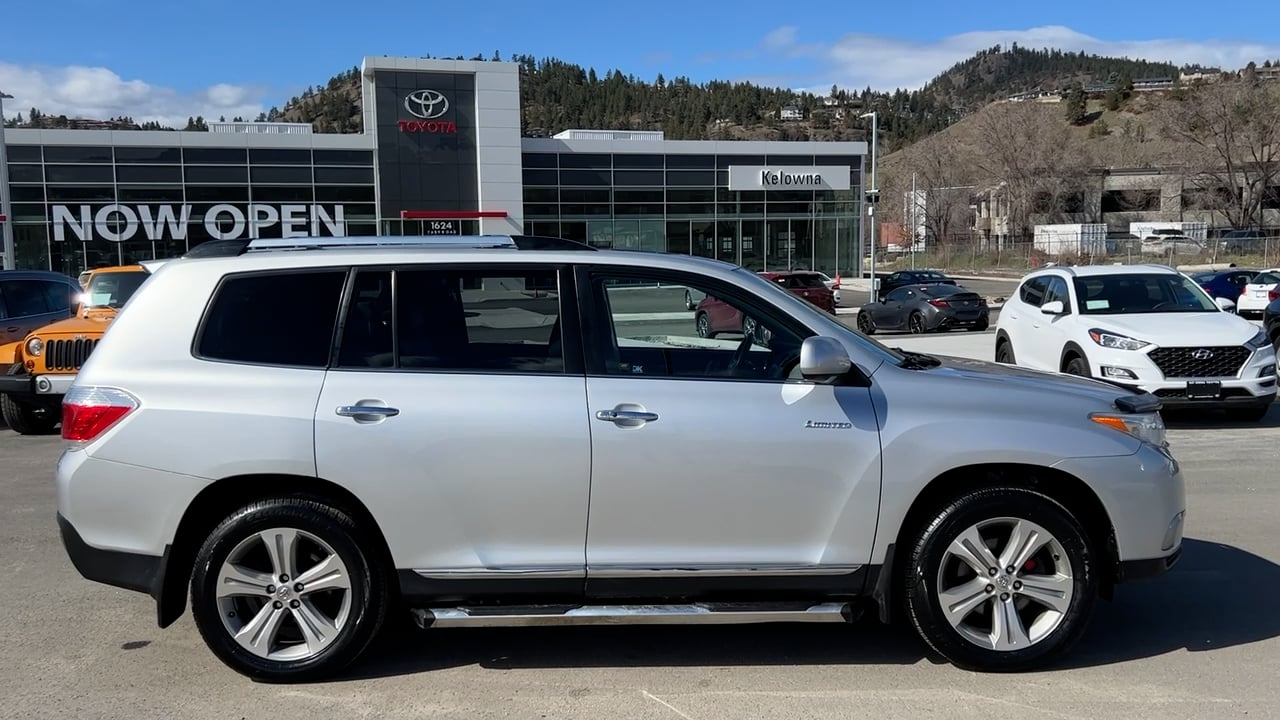 Silver 2013 Toyota Highlander Limited Review Kelowna BC - Kelowna ...