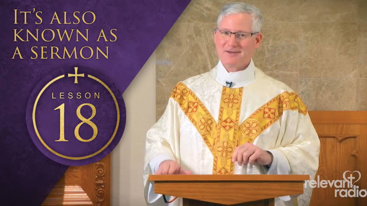 2023 Lenten Lesson 18: The Homily on Vimeo