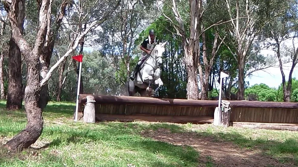 Stephen Mannix riding GP STARKOZY 97 EvA80 Canberra Horse Trials 2022.mp4
