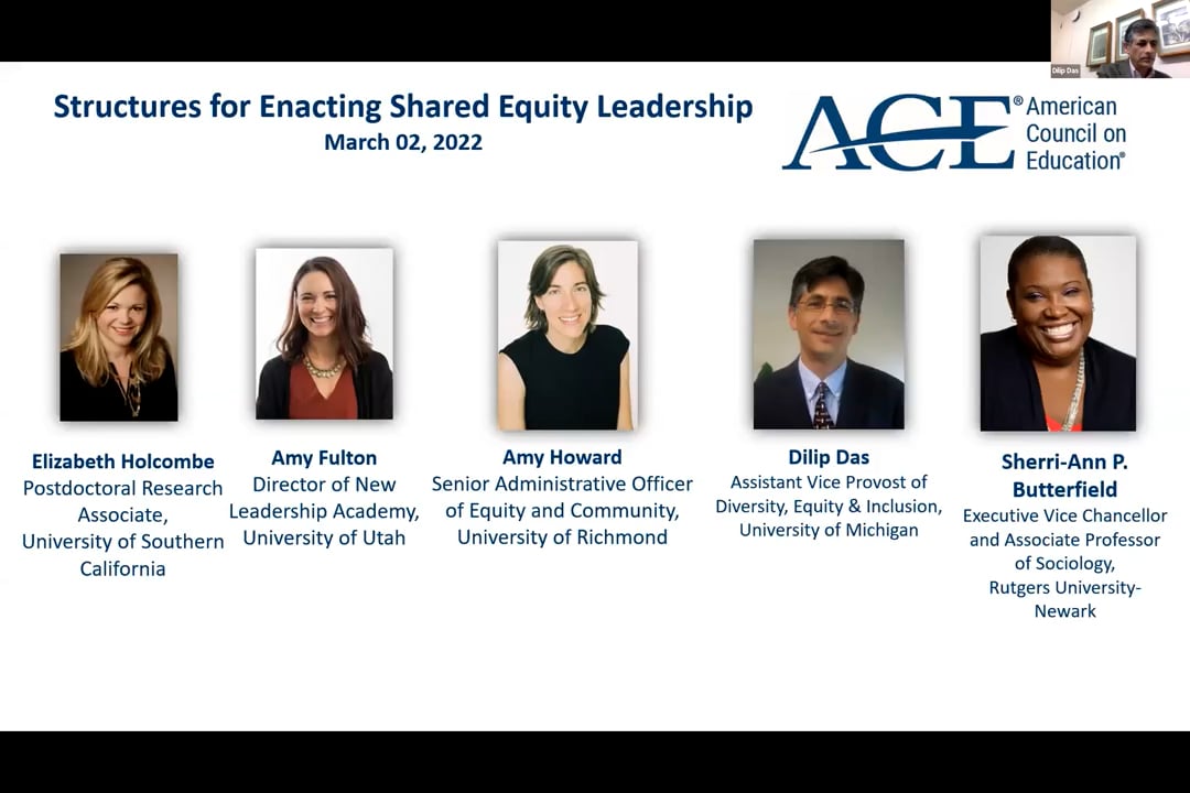 Structures for Enacting Shared Equity Leadership on Vimeo