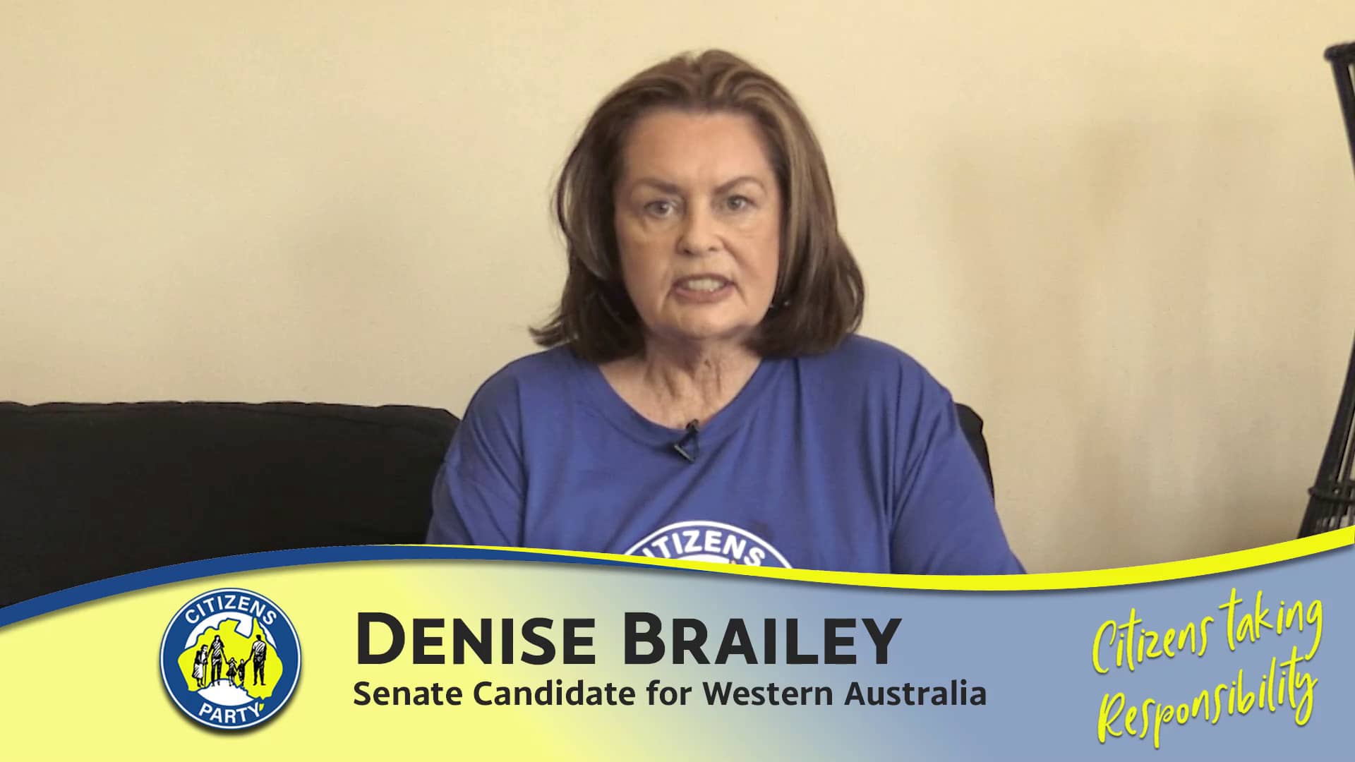 Denise Brailey - WA Senate Candidate - Citizens Party, Election 2022 ...