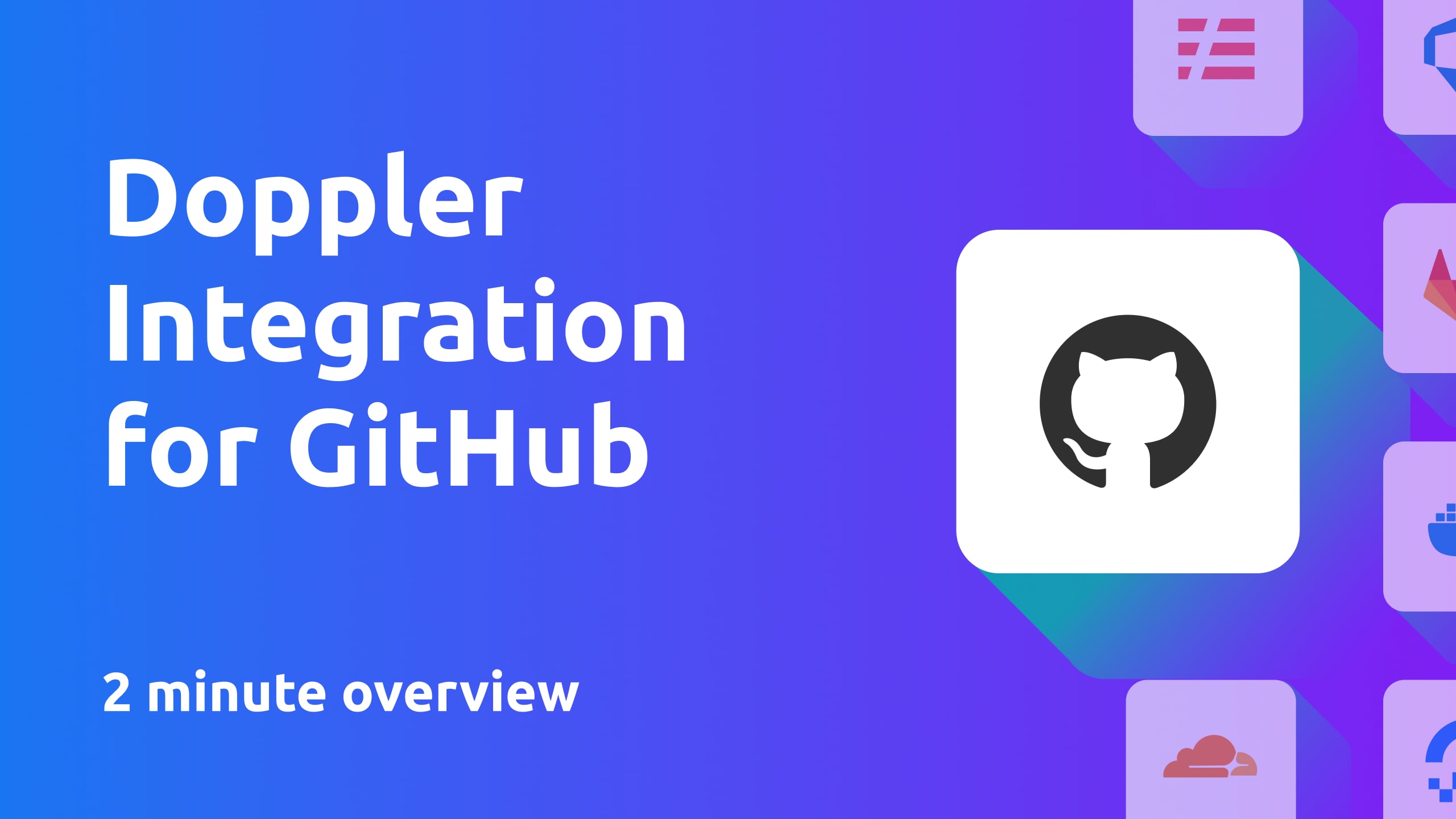 Doppler Integration for GitHub 2 minute overview on Vimeo
