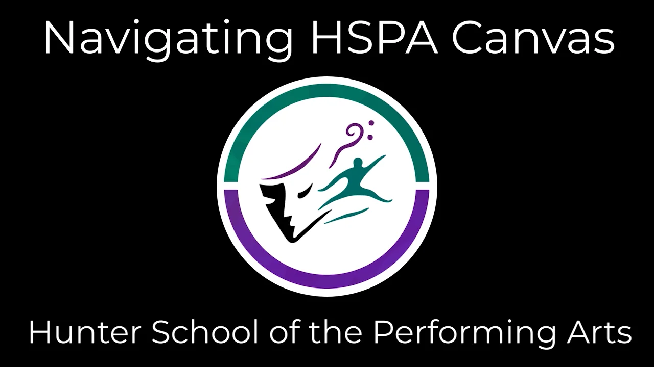 HSPA Canvas Navigation Tips