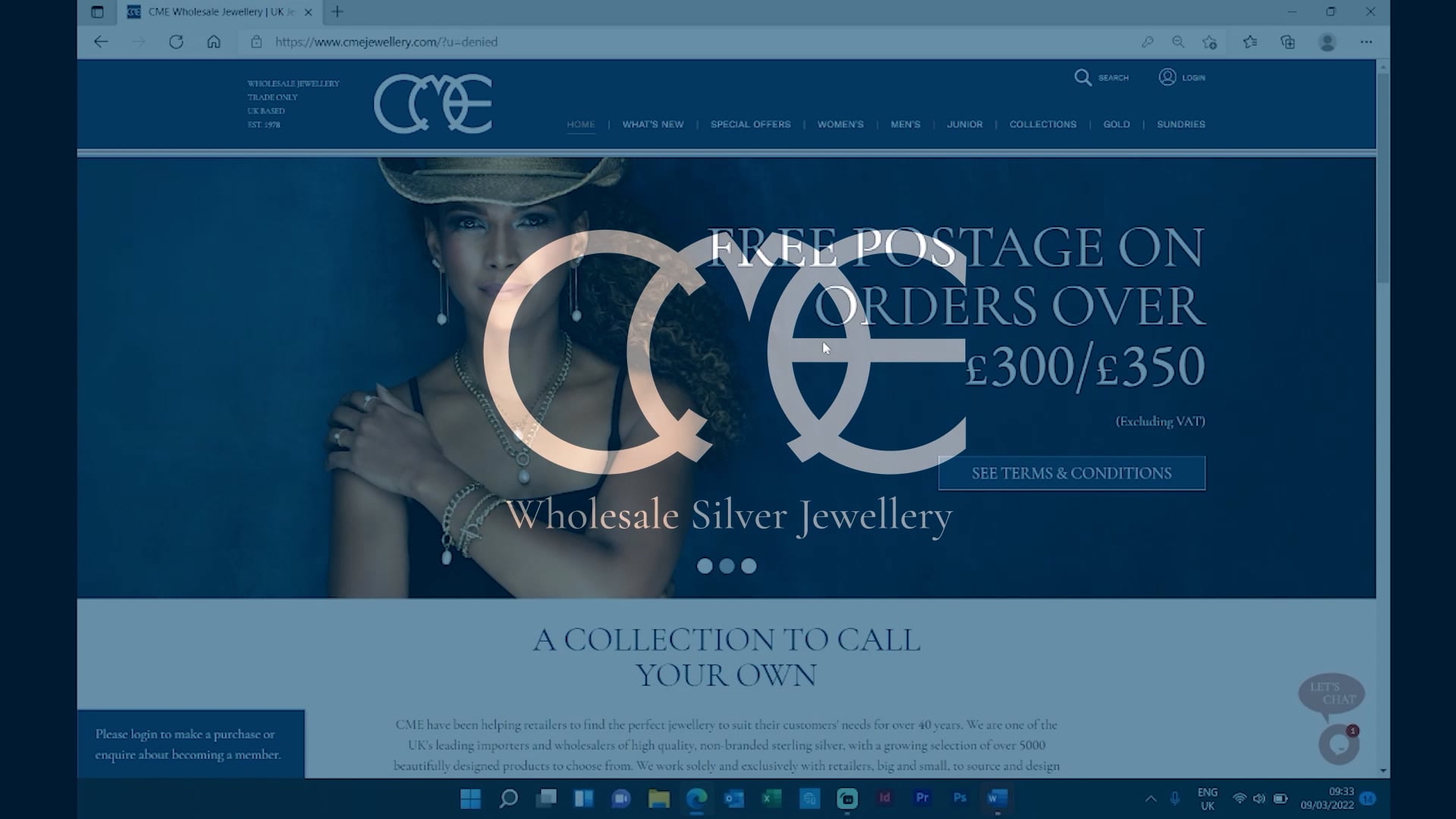 Turning prices on and off the CME website on Vimeo