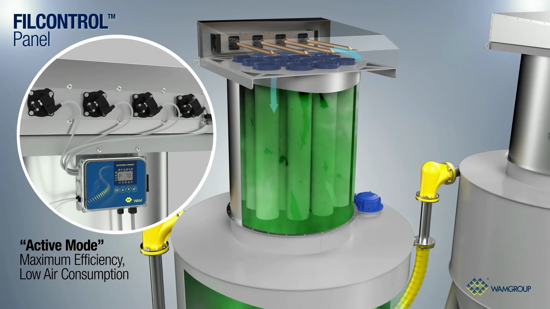 WAMFLO_Venting_Filter_in_Pneumatic_Conveying_System_3D-Animation_01-2022 on Vimeo