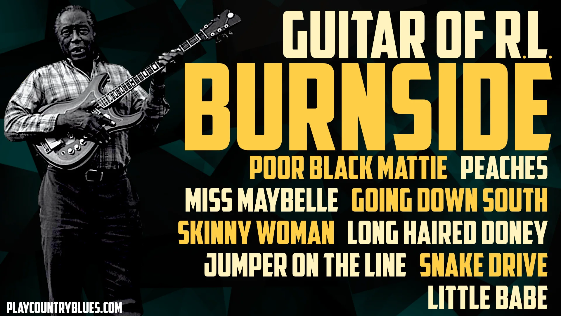 Watch Guitar of R.L. Burnside Online | Vimeo On Demand on Vimeo