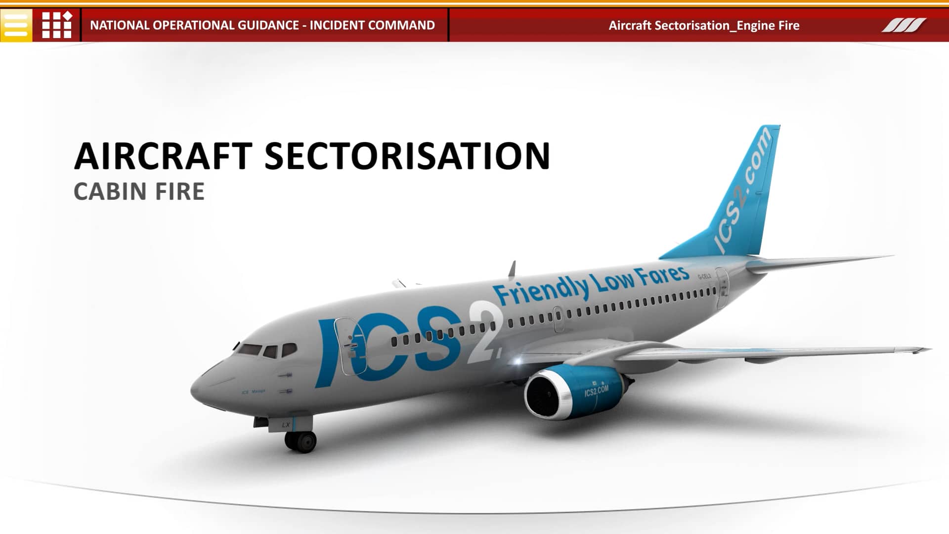 Aircraft Sectorisation (Cabin Fire) on Vimeo