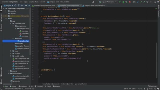 Construisez le formulaire - Perfectionnez-vous sur Angular - OpenClassrooms