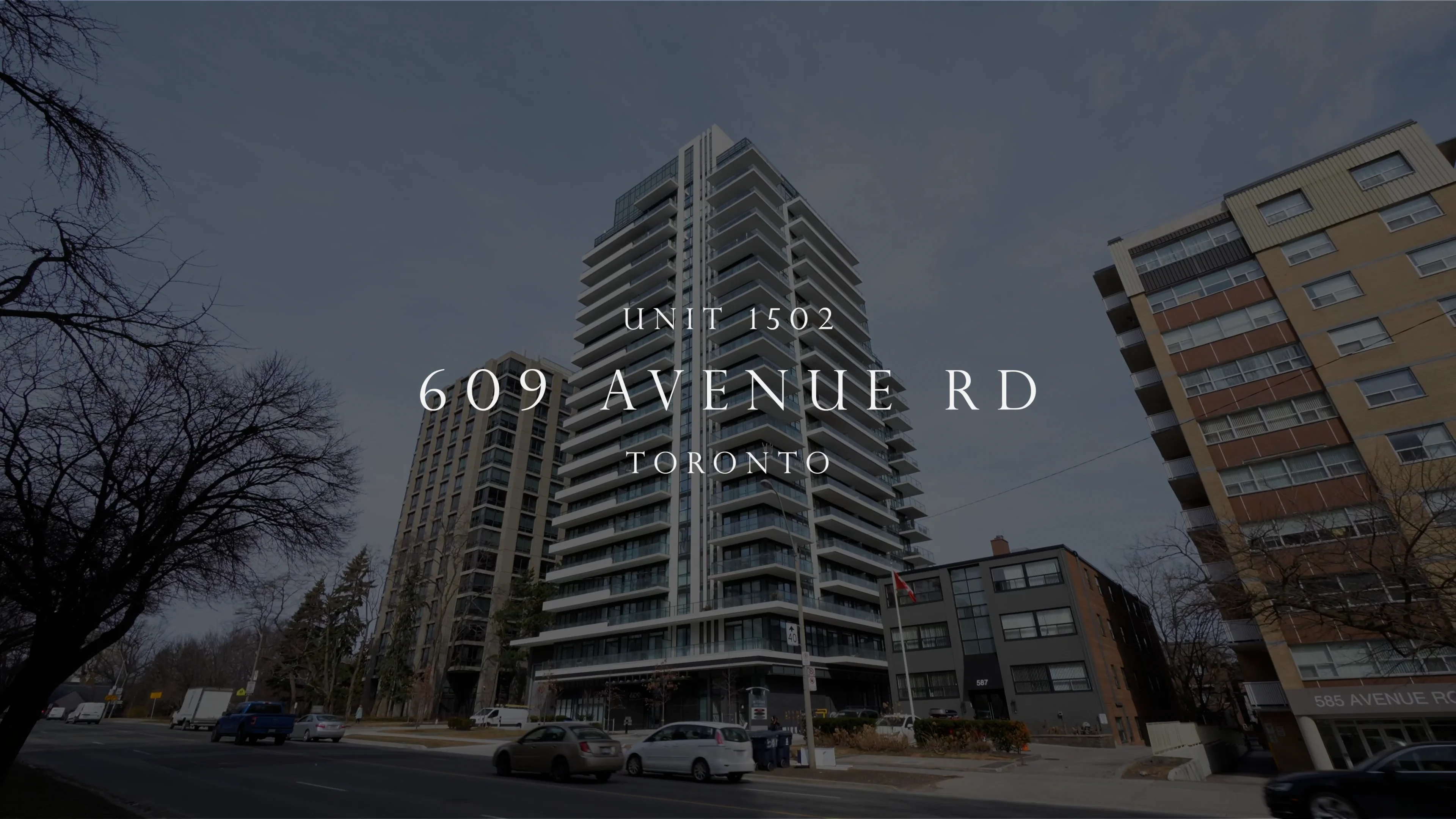 609 Avenue road, 1502, Toronto on Vimeo
